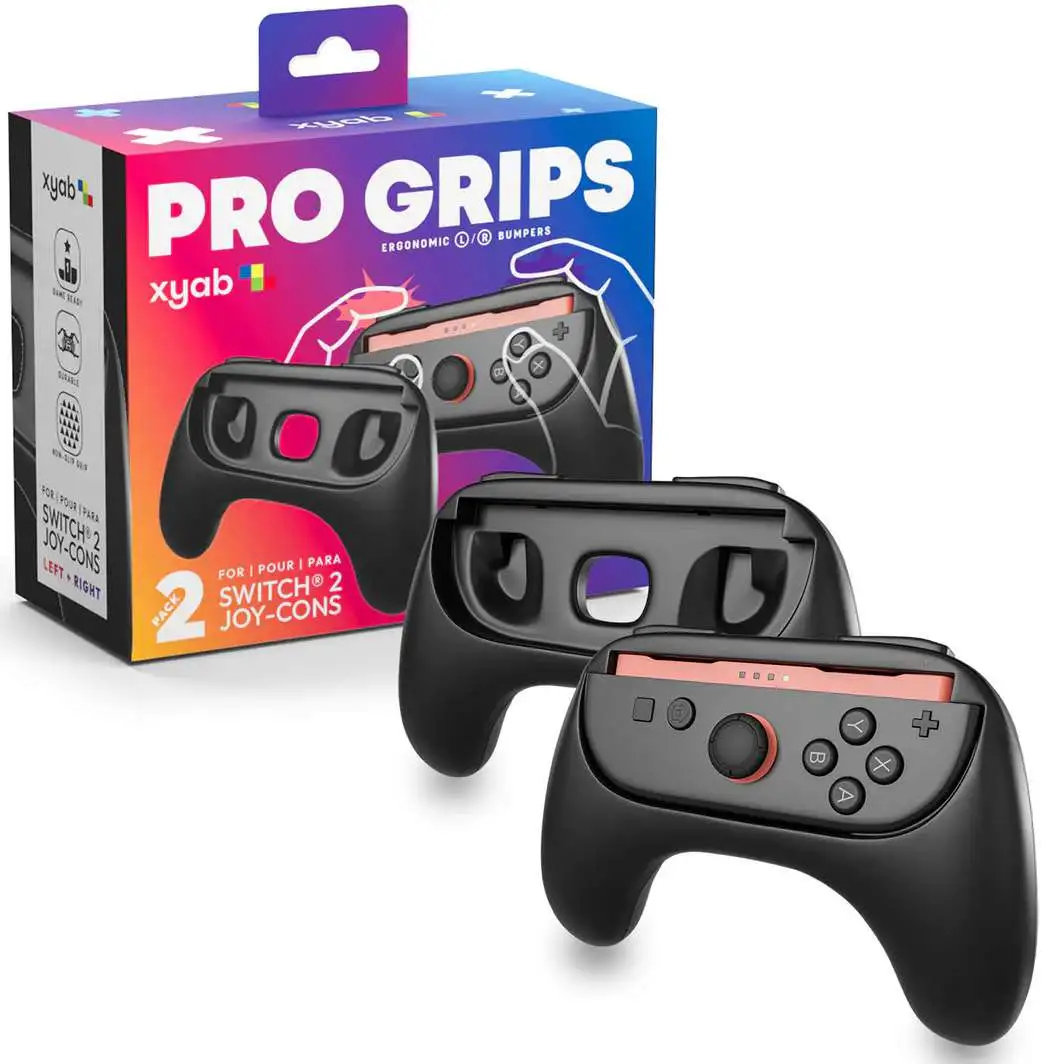 XYAB Nintendo Switch 2 Joy-COns Controller Grips 2-Pack - ToyWiz