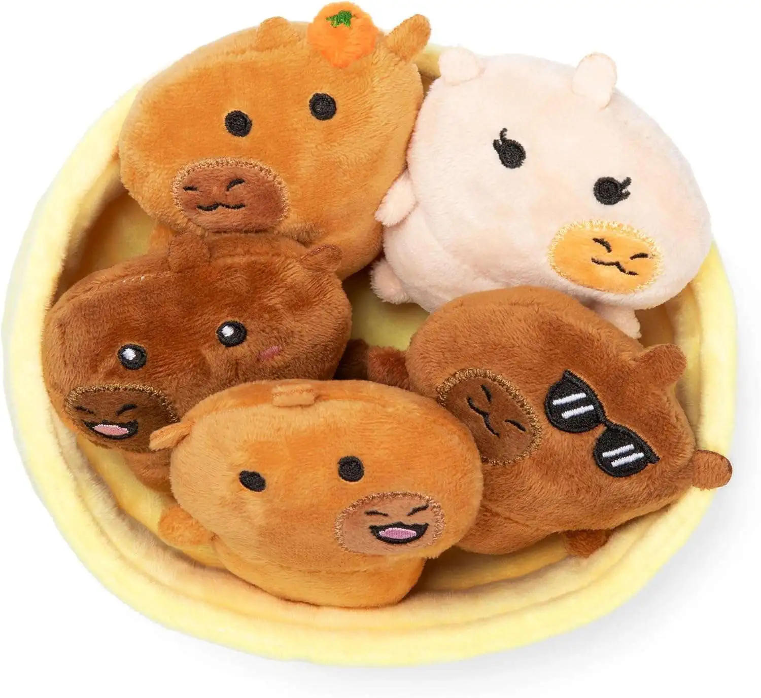 Emotional Support Pals Capybaras Plush Set What Do You Meme - ToyWiz
