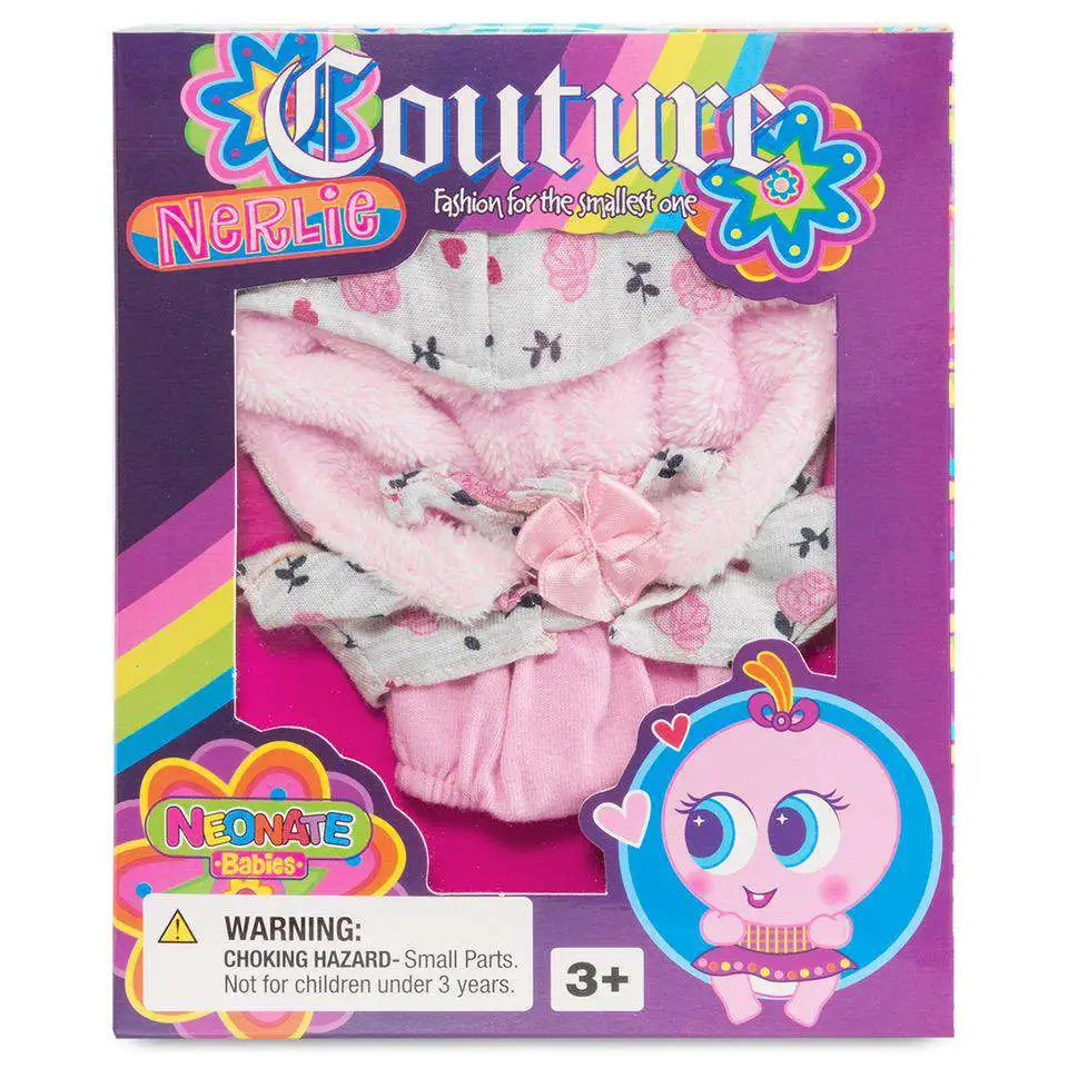 Neonate Babies Nerlie Clothing Fluffy Pink Hat Distroller USA - ToyWiz