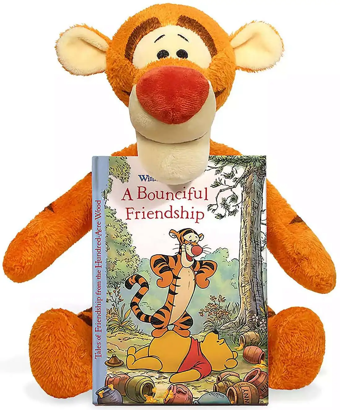 Disney Winnie the Pooh Tigger Exclusive Plush Book Yottoy - ToyWiz