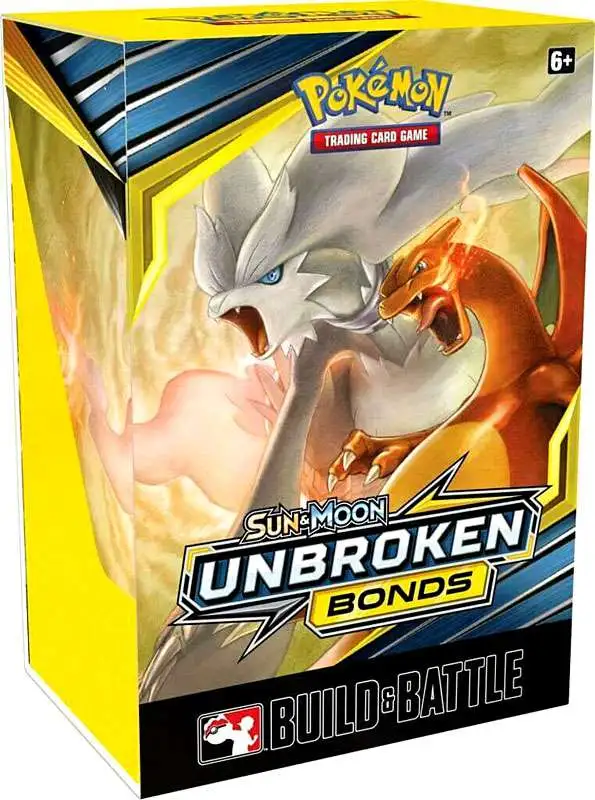 Pokemon Sun Moon Unbroken Bonds Build Battle Box 4 Booster Packs 23 ...