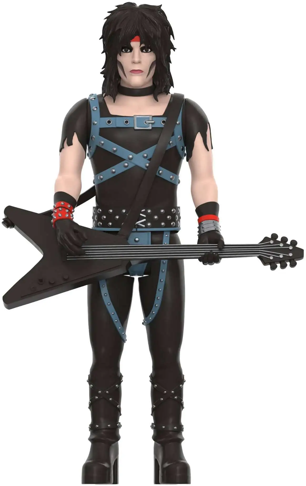 Motley Crue Reaction Wave 1 Nikki Sixx 375 Action Figure Shout At The Devil Super7 Toywiz