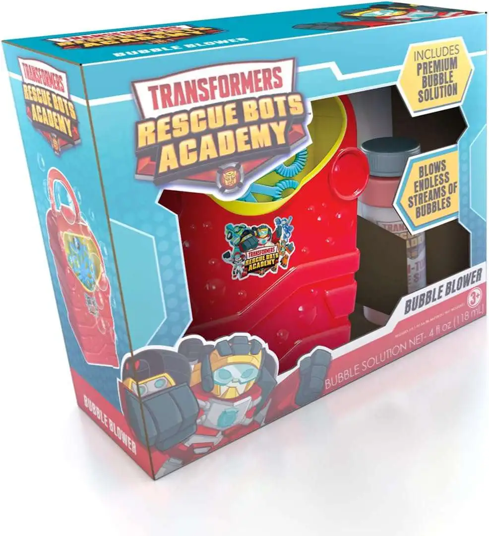 Transformers Rescue Bots Academy Bubble Blower Forever Clever Inc. - ToyWiz