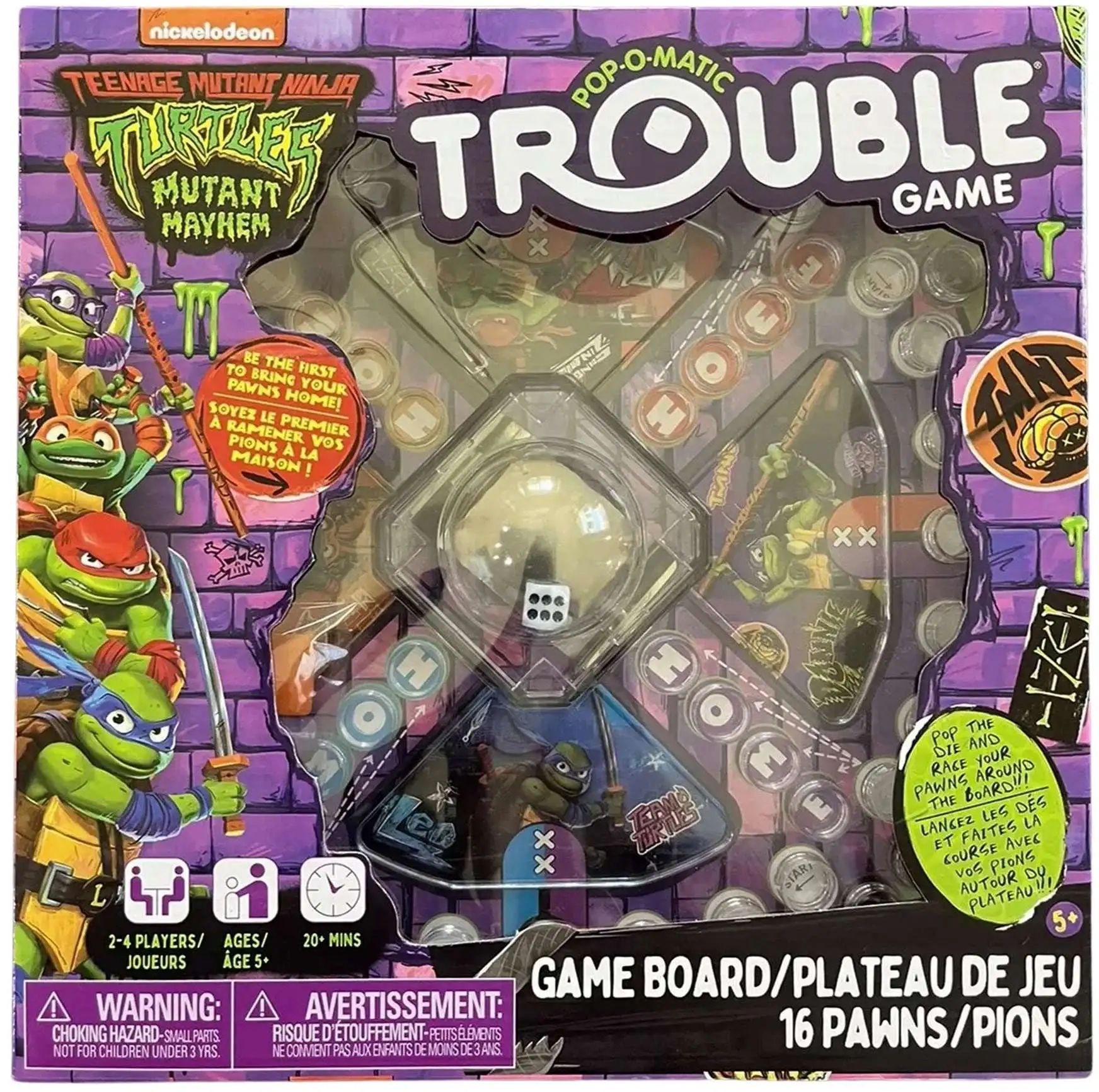 Nickelodeon Teenage Mutant Ninja Turtles Trouble Game Forever Clever ...