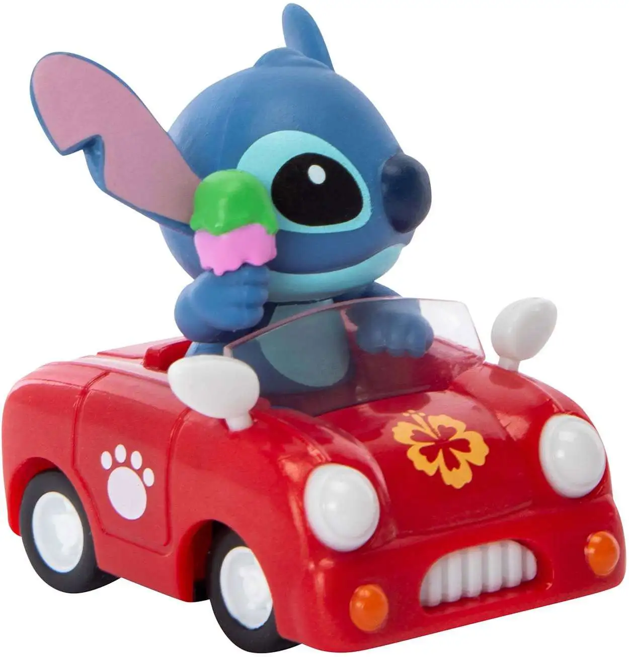 Disney Lilo Stitch Stitch in Red Convertible 2 Pullback Car 3 Beast ...