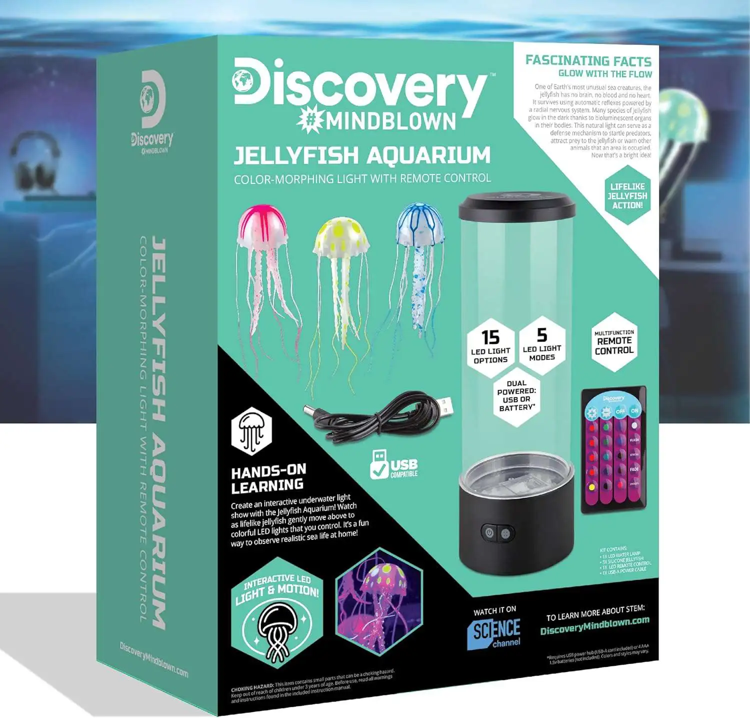 Discovery Mindblown Jellyfish Aquarium MerchSource - ToyWiz