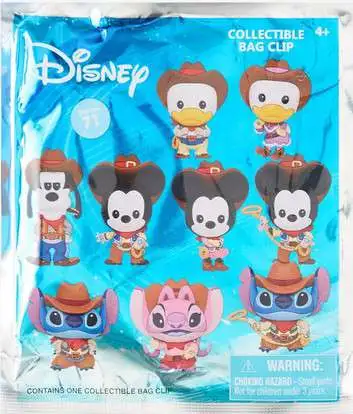 Disney 3D Figural Keyring Disney Series 71 Classic Westerns Mystery Box ...