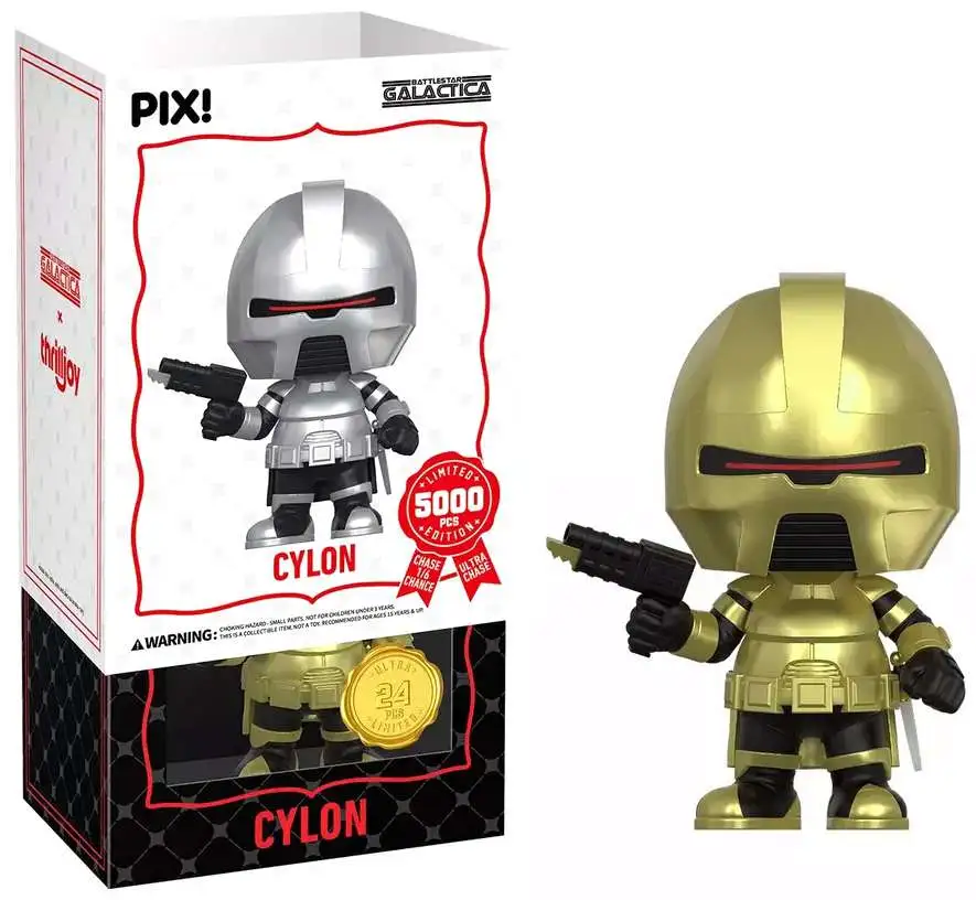 Battlestar Galactica PIX Cylon Mystery Pack 1 RANDOM Figure Thrilljoy ...
