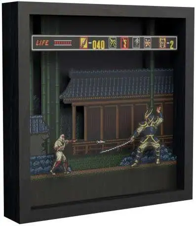 The Revenge of Shinobi Pixel Frames The Revenge of Shinobi Shadow Box ...