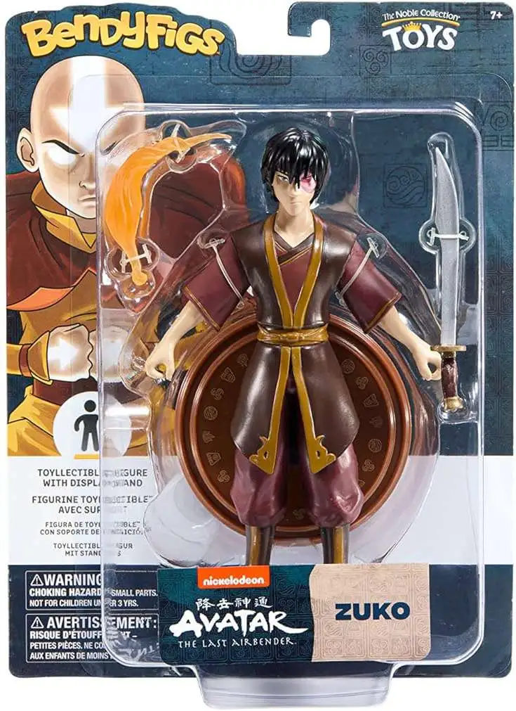 Avatar the Last Airbender Bendyfigs Zuko 7 Bendable Figure The Noble ...