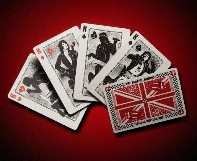 The Rolling Stones The Rolling Stones Premium Playing Cards Theory11 ...