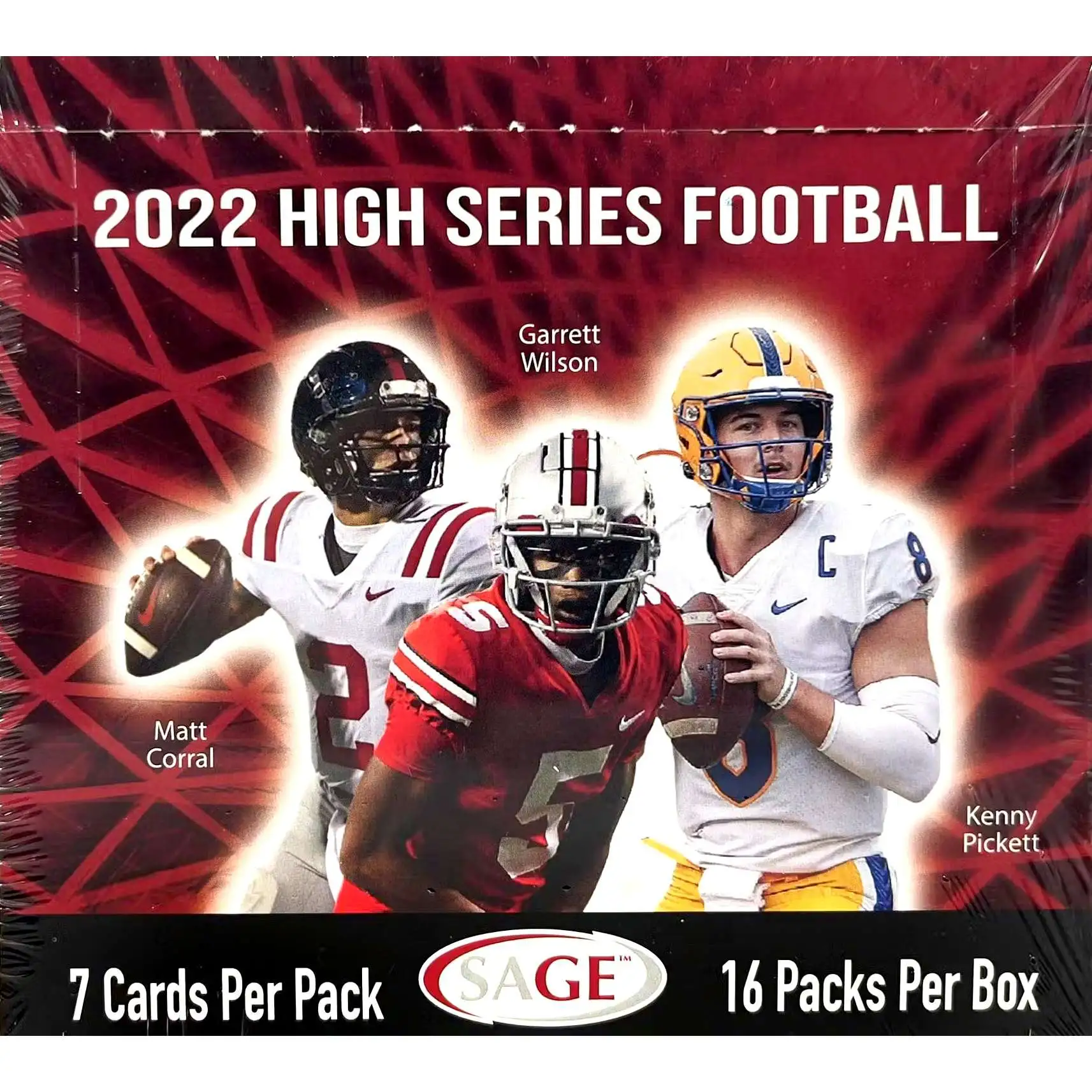 NFL Sage Collectibles 2022 HIGH Series Football Trading Card HOBBY Box ...
