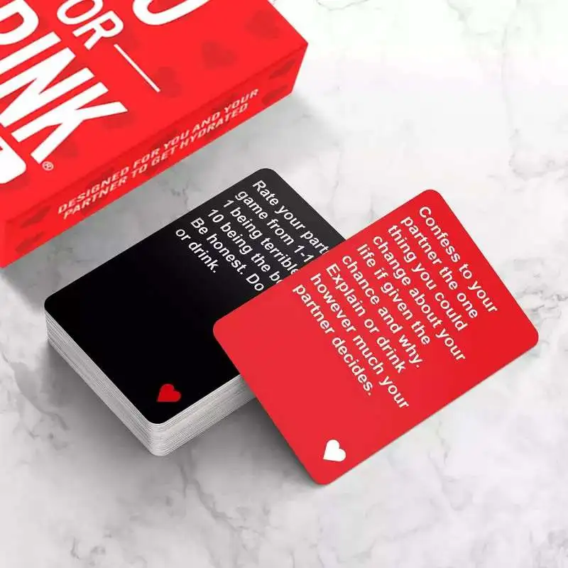 Do or Drink Date Night Game Hydration Edition - ToyWiz