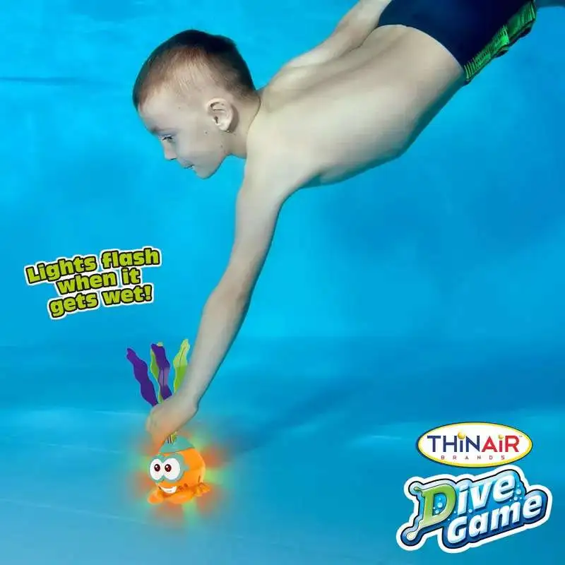 Light Up Dive Game Crab Dive Toy RANDOM COLOR Thin Air Brand - ToyWiz