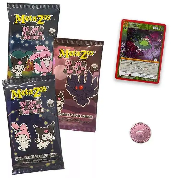 MetaZoo Trading Card Game Kuromis Cryptid Carnival Special Edition ...