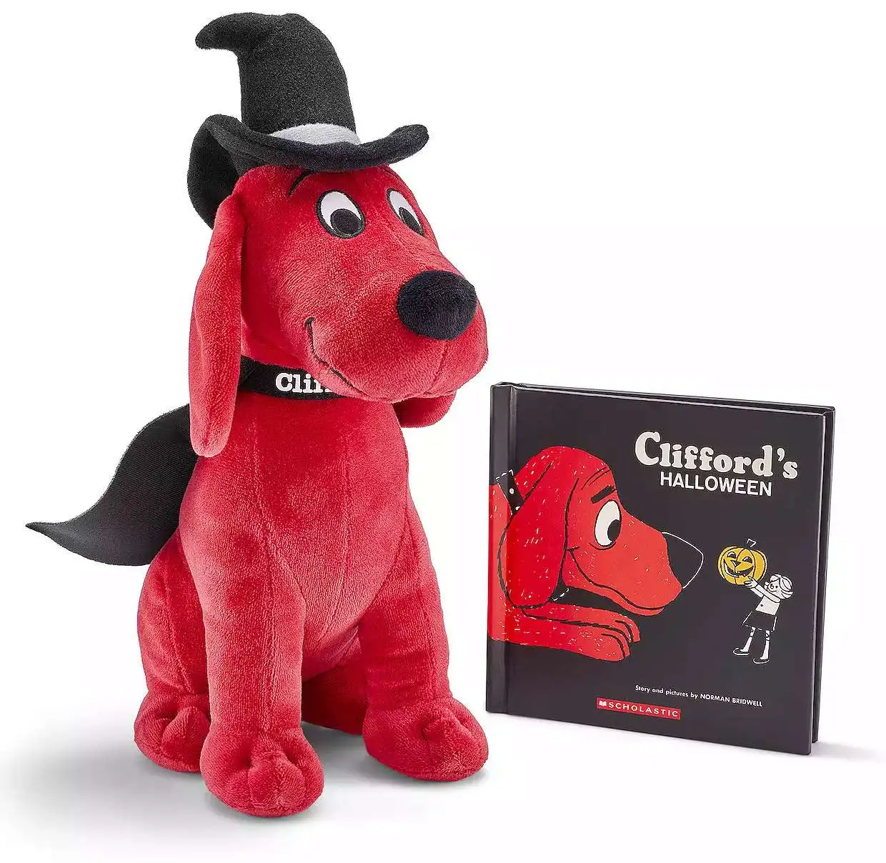 Clifford the Big Red Dog Cliffords Halloween Exclusive 10 Plush Book ...