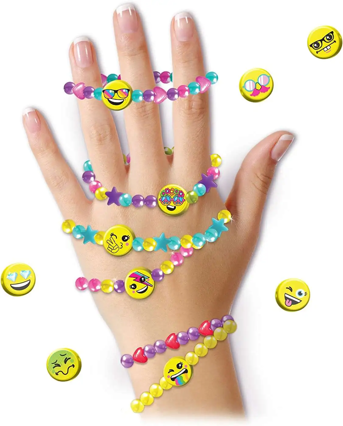 Only 4 Girls Emoji-Bead Kit Canal Toys - ToyWiz