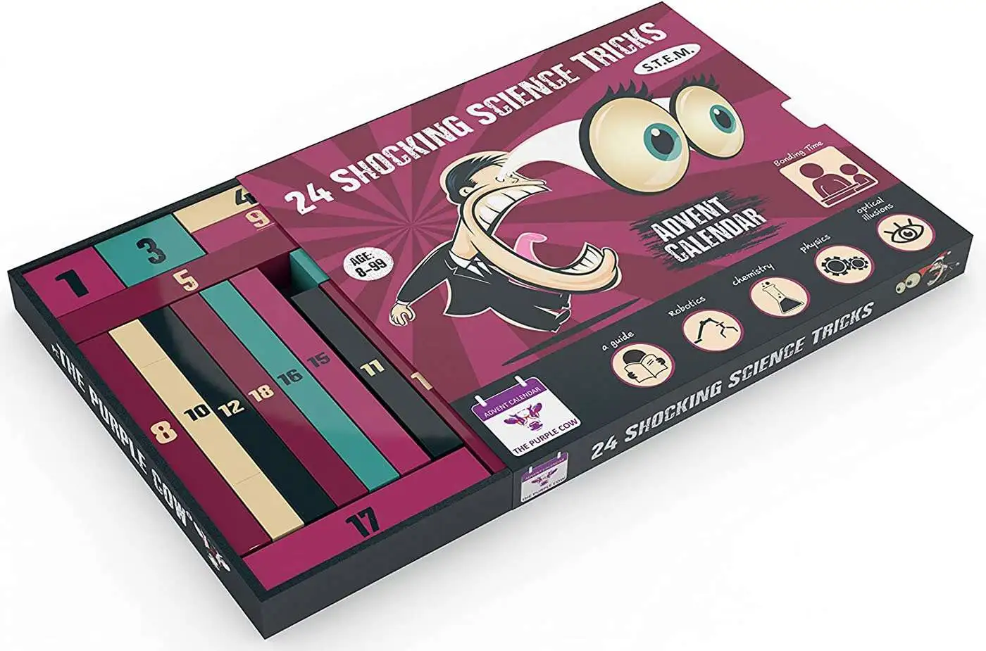 24 Shocking Science Tricks 2023 Holiday Advent Calendar The Purple Cow ...