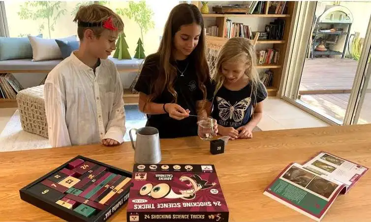 24 Shocking Science Tricks 2023 Holiday Advent Calendar The Purple Cow ...