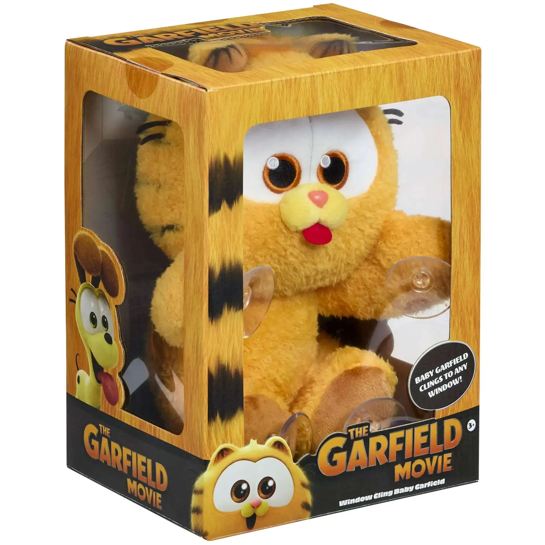 Animagic The Garfield Movie Baby Garfield 8 Plush Window Clinger ...