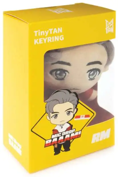 BTS TinyTAN RM 5 Mini Plush Keychain - ToyWiz
