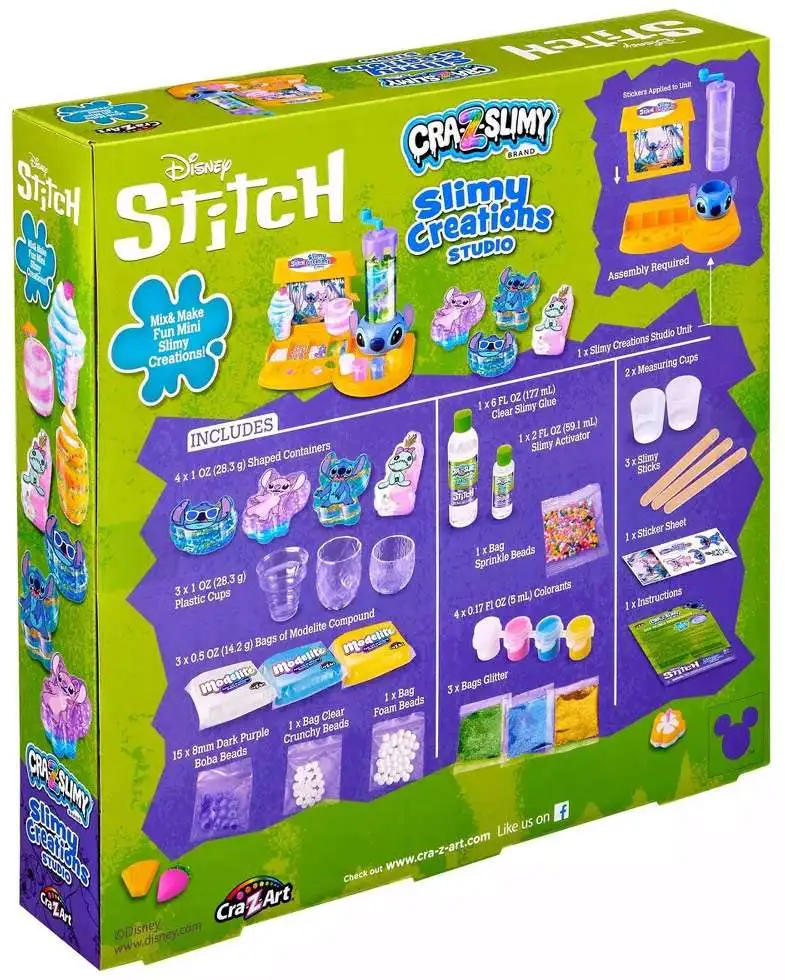 Cra-Z-Slimy Disney Stitch Slimy Creations Studio Set Cra-Z-Art - ToyWiz