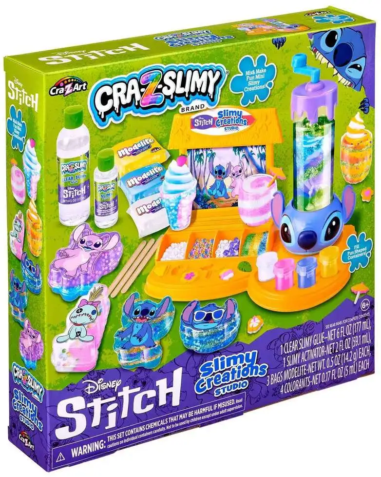 Cra-Z-Slimy Disney Stitch Slimy Creations Studio Set Cra-Z-Art - ToyWiz