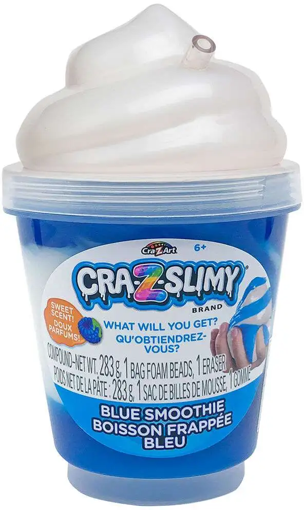 Cra-Z-Slimy Blue Smoothie 10Oz Slime Cra-Z-Art - ToyWiz