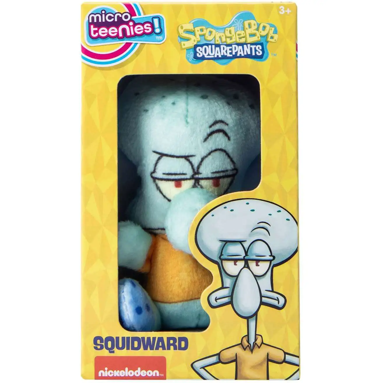 Spongebob Squarepants Micro Teenies Squidward 2 Plush Basic Fun - ToyWiz