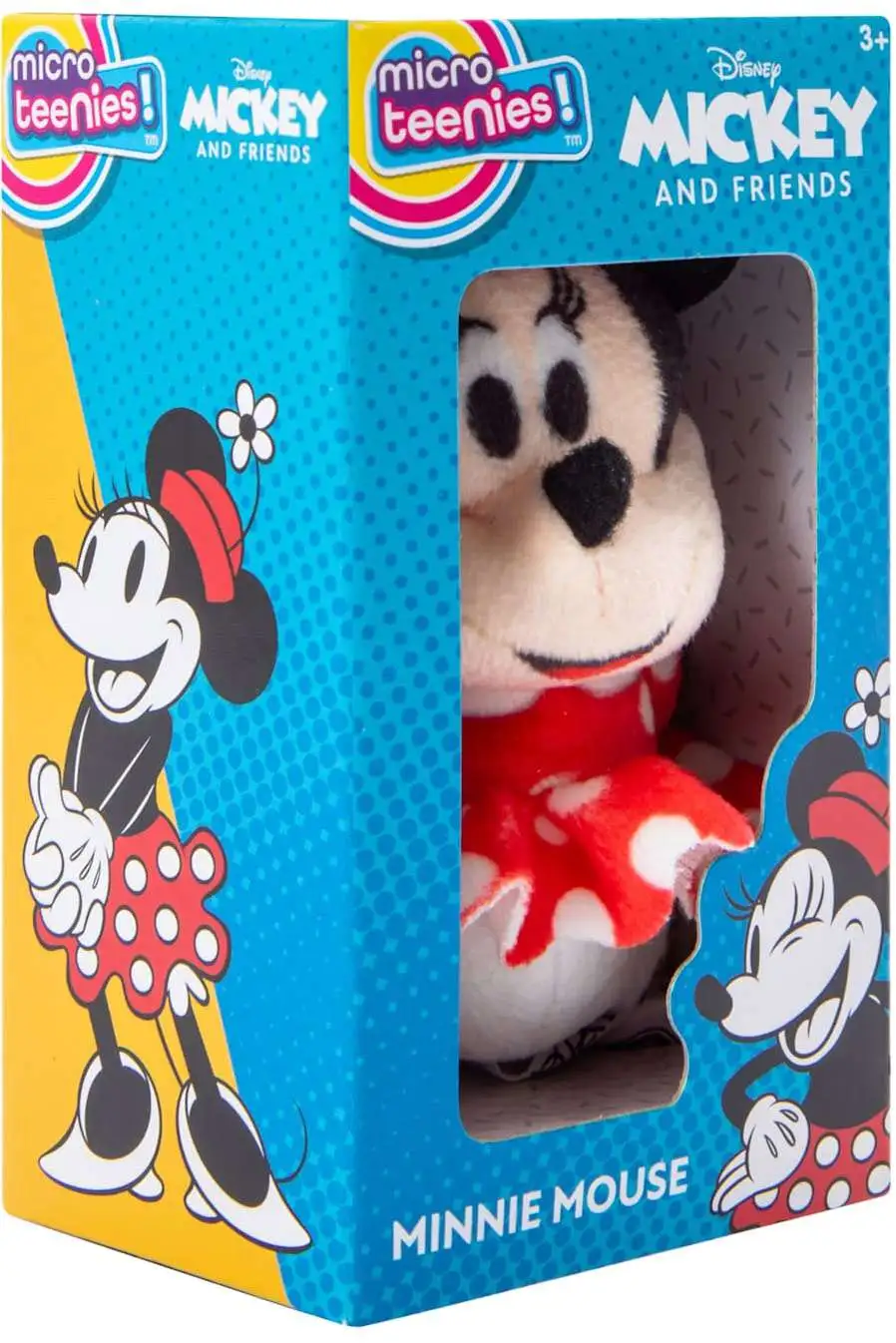 Disney Mickey Friends Micro Teenies Minnie Mouse 3 Micro Plush Basic ...