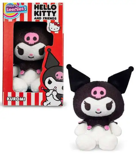 Sanrio Hello Kitty Friends Micro Teenies Kuromi 3 Micro Plush Basic Fun ...