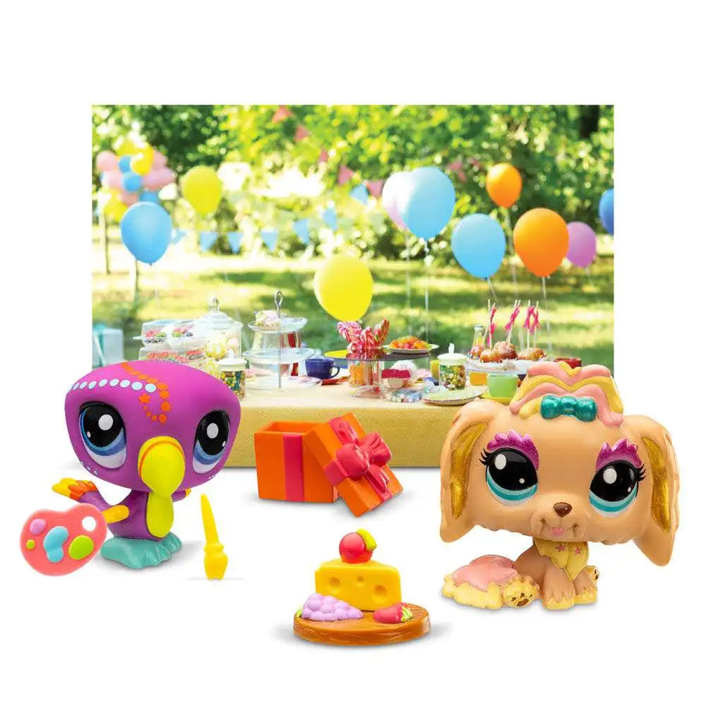 Littlest Pet Shop 2024 Generation 7 Petfluencer Pairs Dog Toucan Mini ...