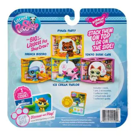 Littlest Pet Shop 2024 Generation 7 Pet Nook Dog Exclusive Figure 60 ...