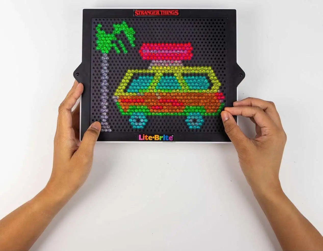 Lite Brite Stranger Things Cali Dreaming Exclusive Set 664 Pieces Basic ...