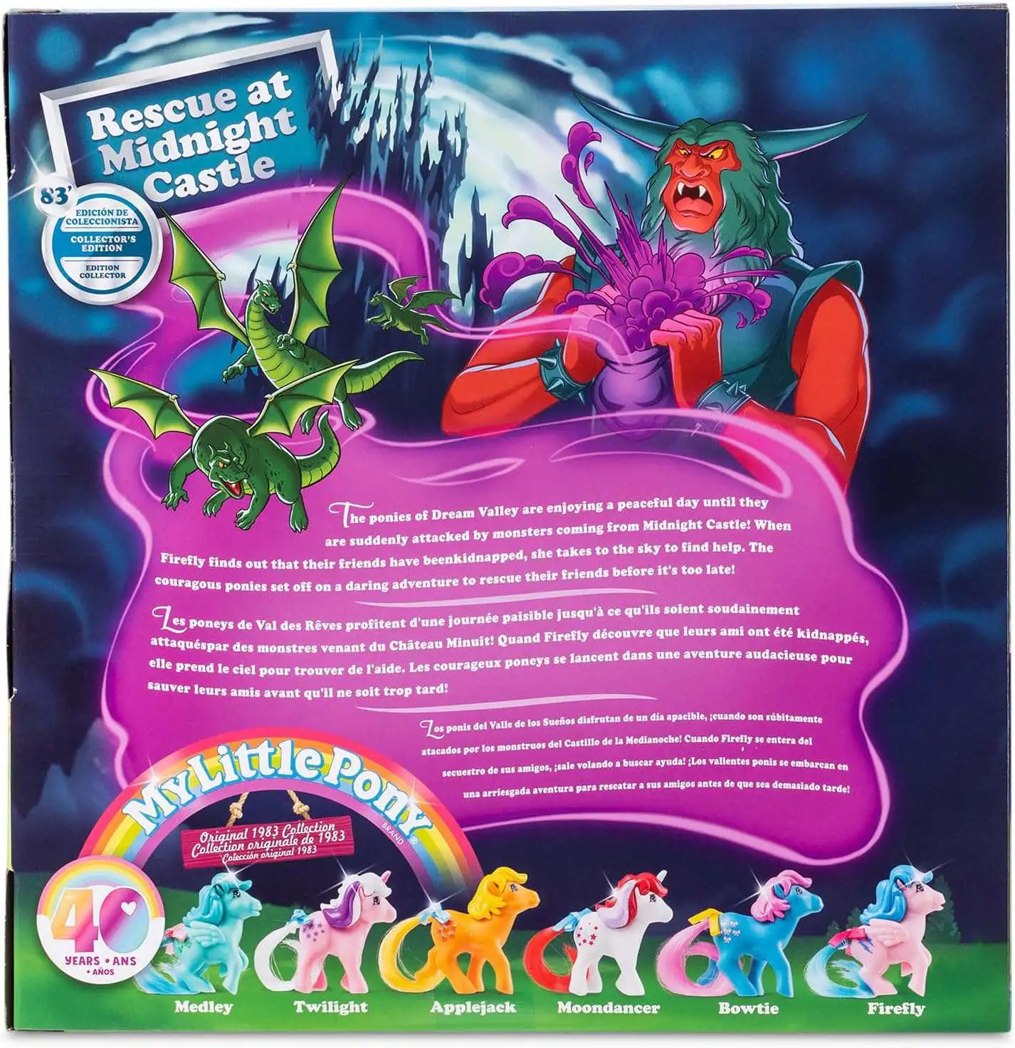 My Little Pony Series 1 Rescue at Midnight Castle Figure Collection 6 ...