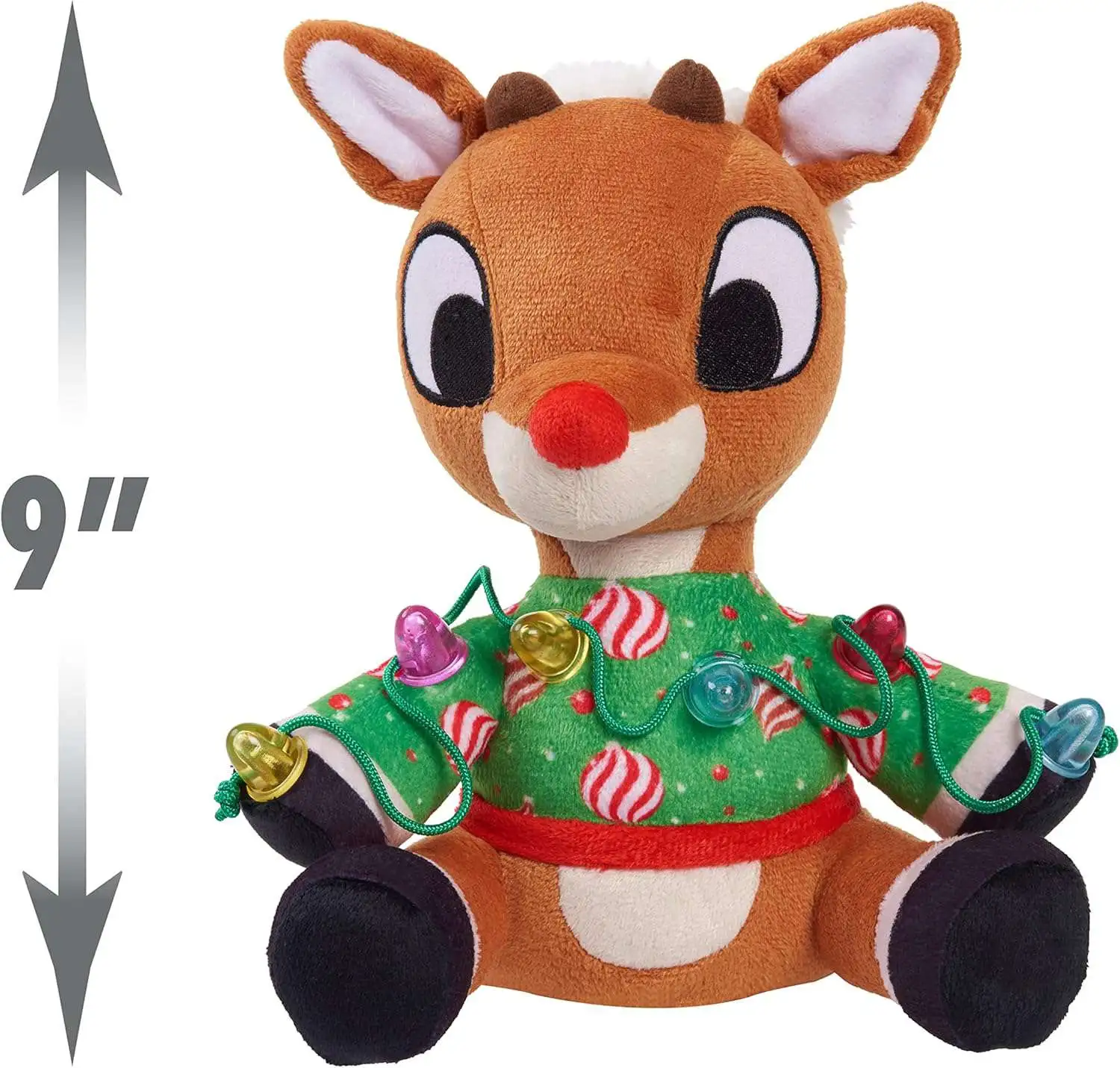 Rudolph the Red-Nosed Reindeer Holiday Lights Rudolph 13.5 Feature ...