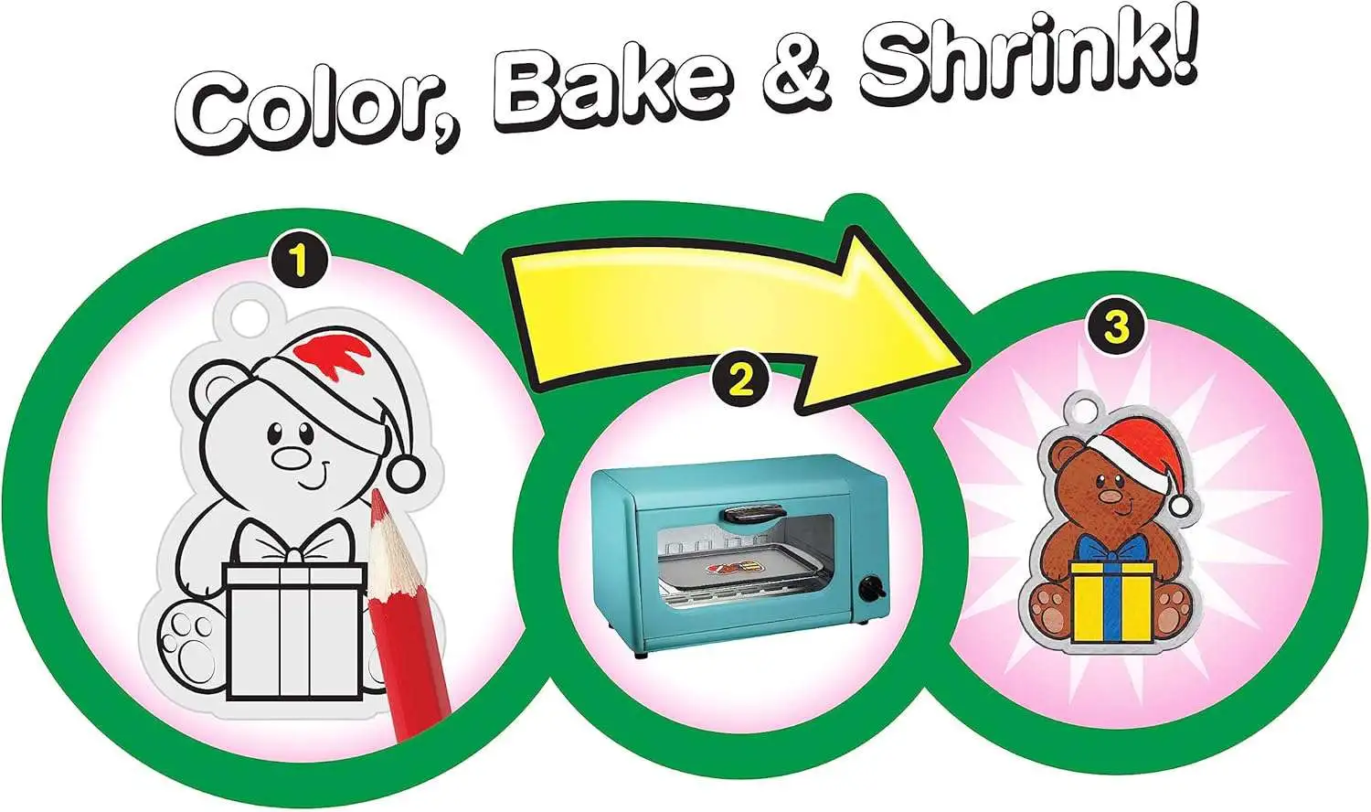 Shrinky Dinks Christmas Tree Kit Activity Set Just Play - ToyWiz