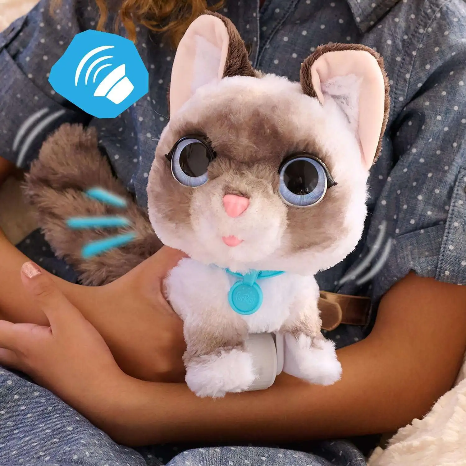 FurReal WalkaLots Ragdoll Cat Interactive Plush Just Play - ToyWiz