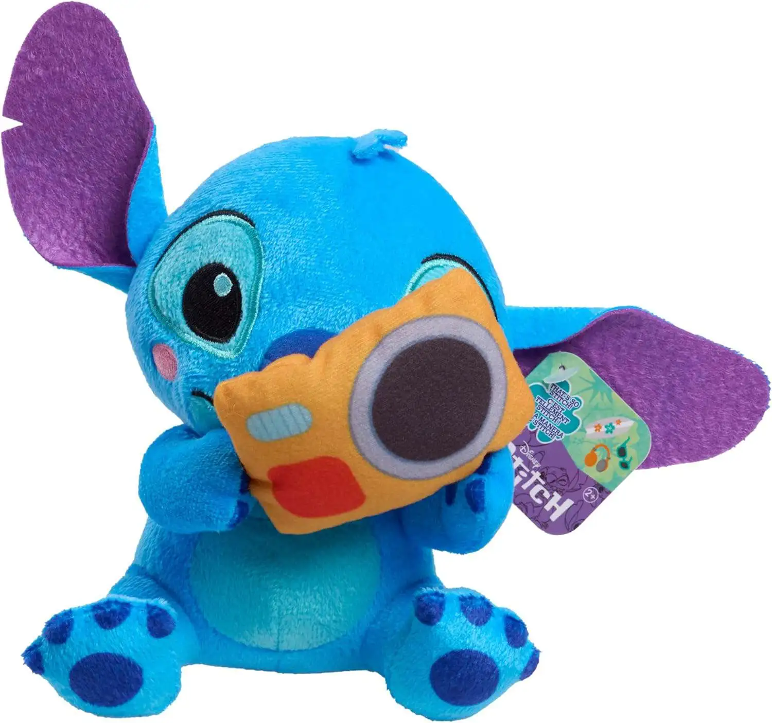 Disney Lilo Stitch Thats So Stitch Stitch 7 Plush with Camera Just Play ...