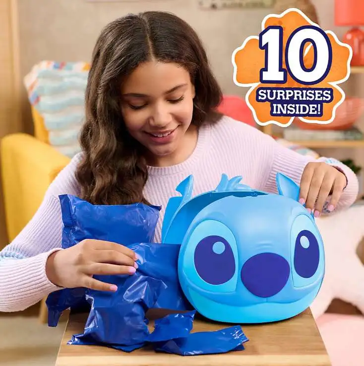 Disney Lilo Stitch Neon Stitch Exclusive JUMBO Mystery Capsule Pack 10 ...