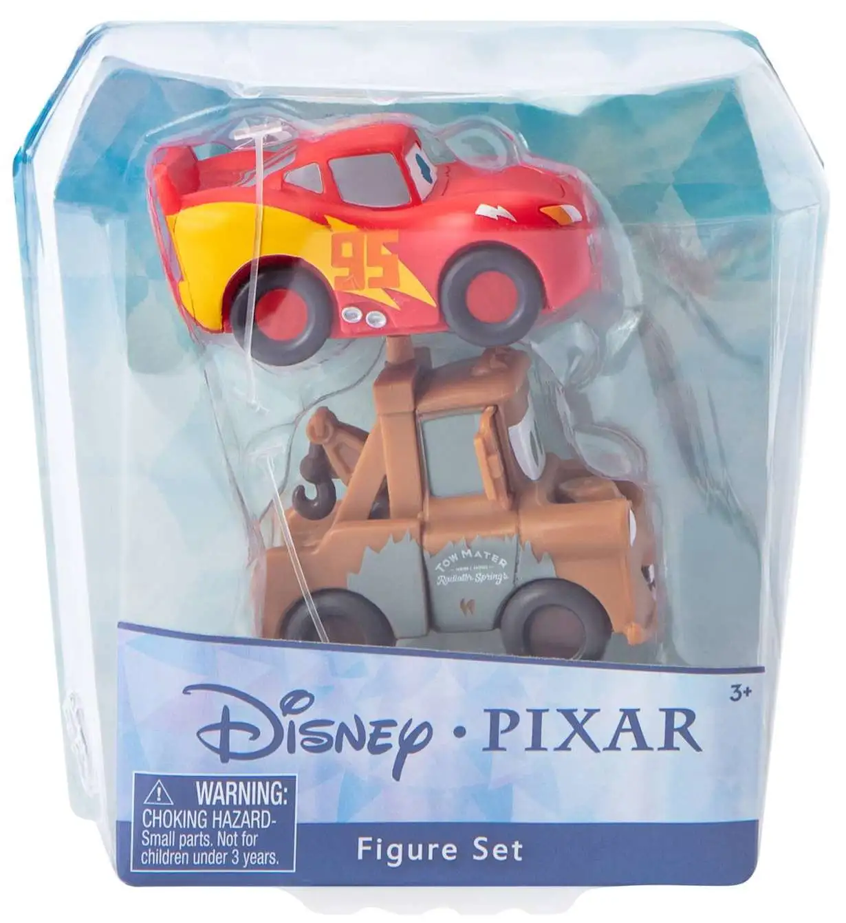 Disney Pixar Cars Lightning McQueen Mater 2 Mini Figure 2-Pack Just ...