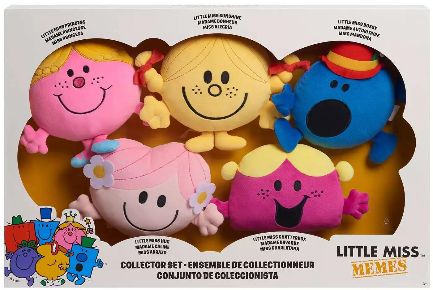 Little Miss Memes Collector Set Exclusive 6 Plush 5-Pack Just Play - ToyWiz