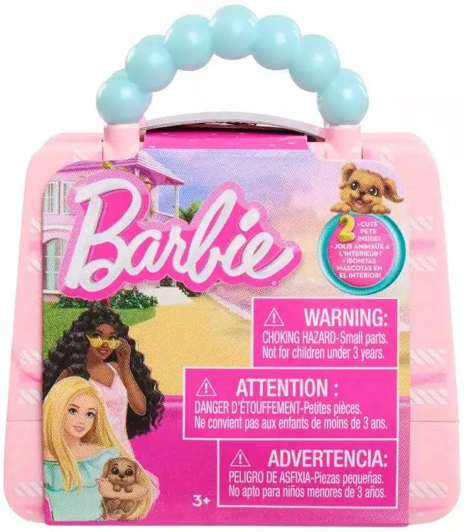 Barbie Pets Series 14 Mini Collectible Figures Mystery Pack 2 Pets Just ...