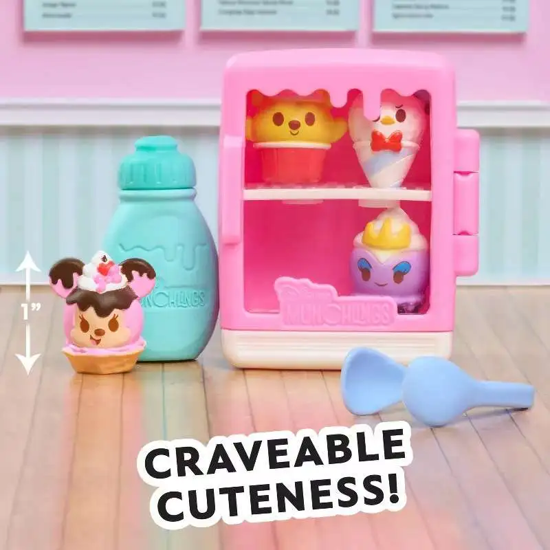 Disney Munchlings Mini Munch Display Playset 4 Mystery Figures Just ...