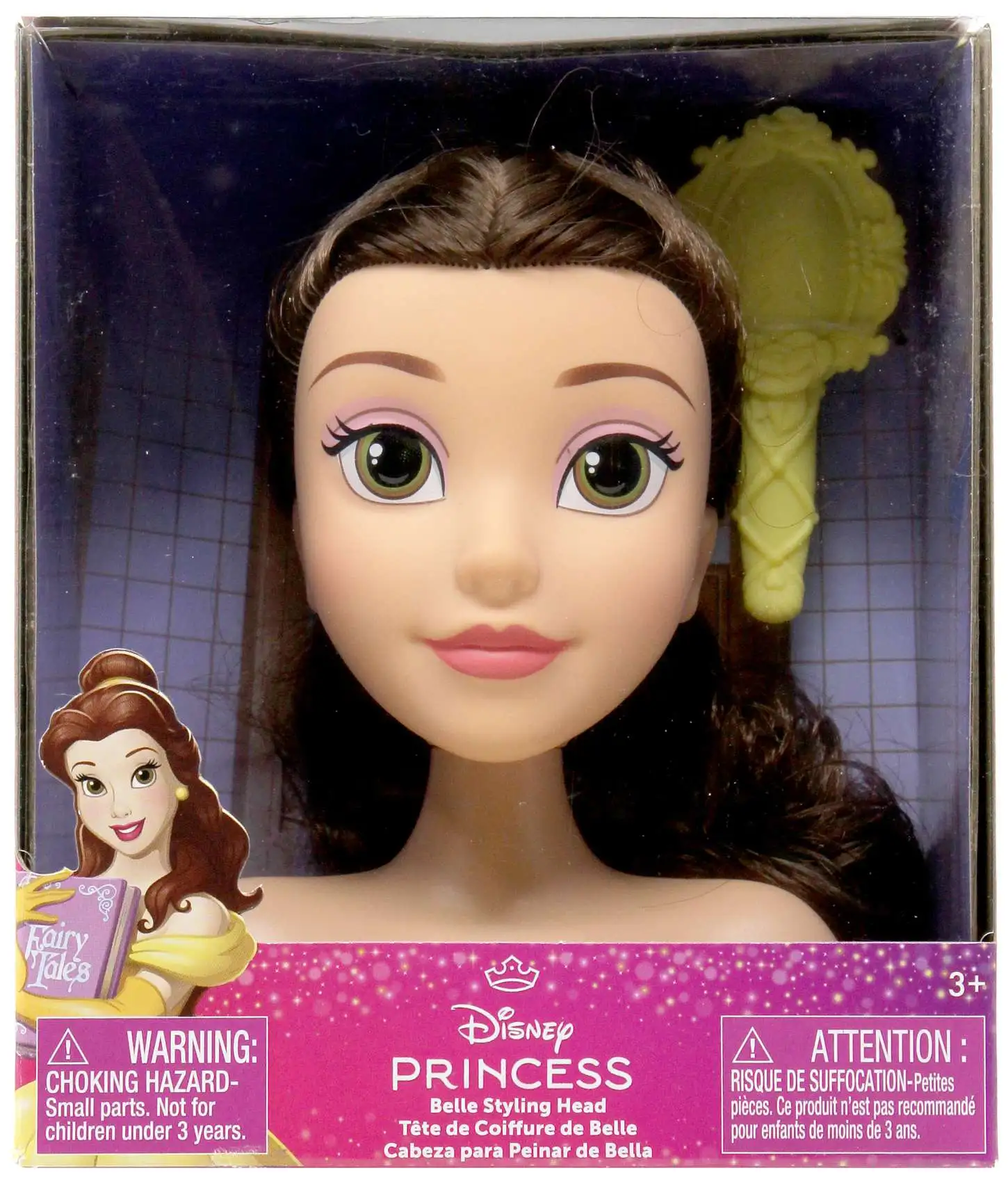 Disney Beauty and the Beast Belle Styling Head Exclusive 6.5 Playset ...