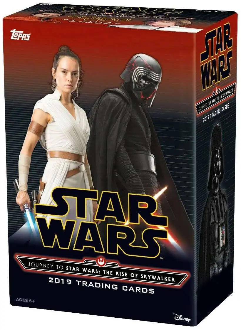 Journey to Star Wars The Rise of Skywalker Trading Card BLASTER Box 5 ...