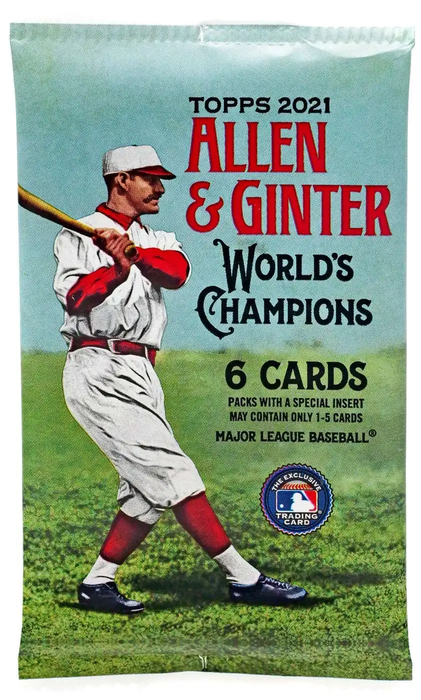 MLB Topps 2021 Allen Ginter Worlds Champion Baseball Trading Card ...