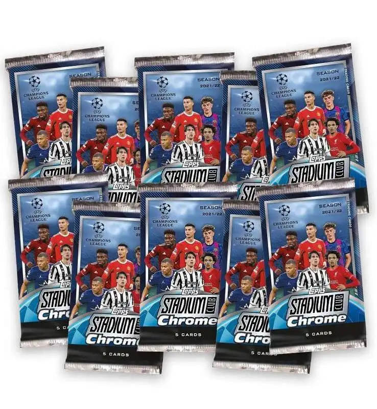 UEFA Topps 2021-22 UEFA Champion League Stadium Club Chrome 2021-22 Topps UEFA Champion league ...