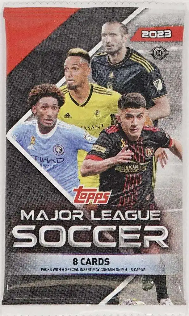 MLS Topps 2023 MLS Soccer Trading Card HOBBY Pack 8 Cards - ToyWiz