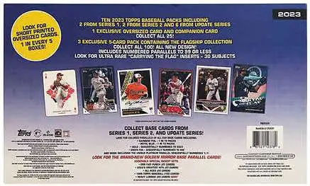 MLB Topps 2023 Baseball The Flagship Collection Exclusive Boxed Set ...
